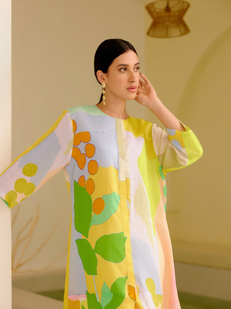 Buy Yellow Silo Ryan Tunic Online - Chique