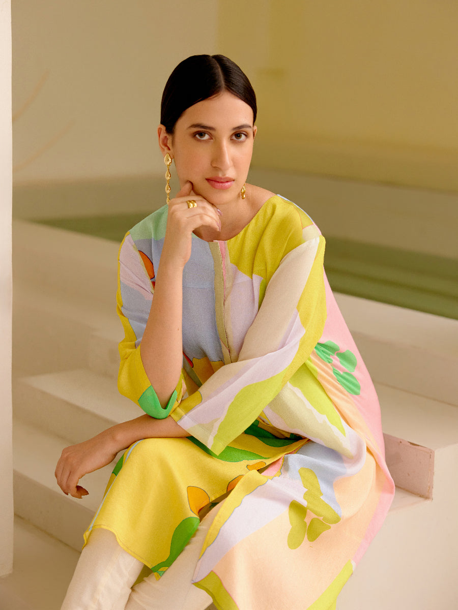 Buy Yellow Silo Ryan Tunic Online - Chique