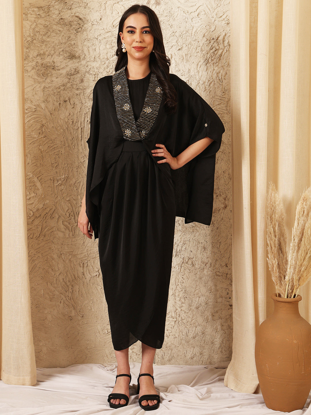 Buy Black Tule Dress Online - Chique