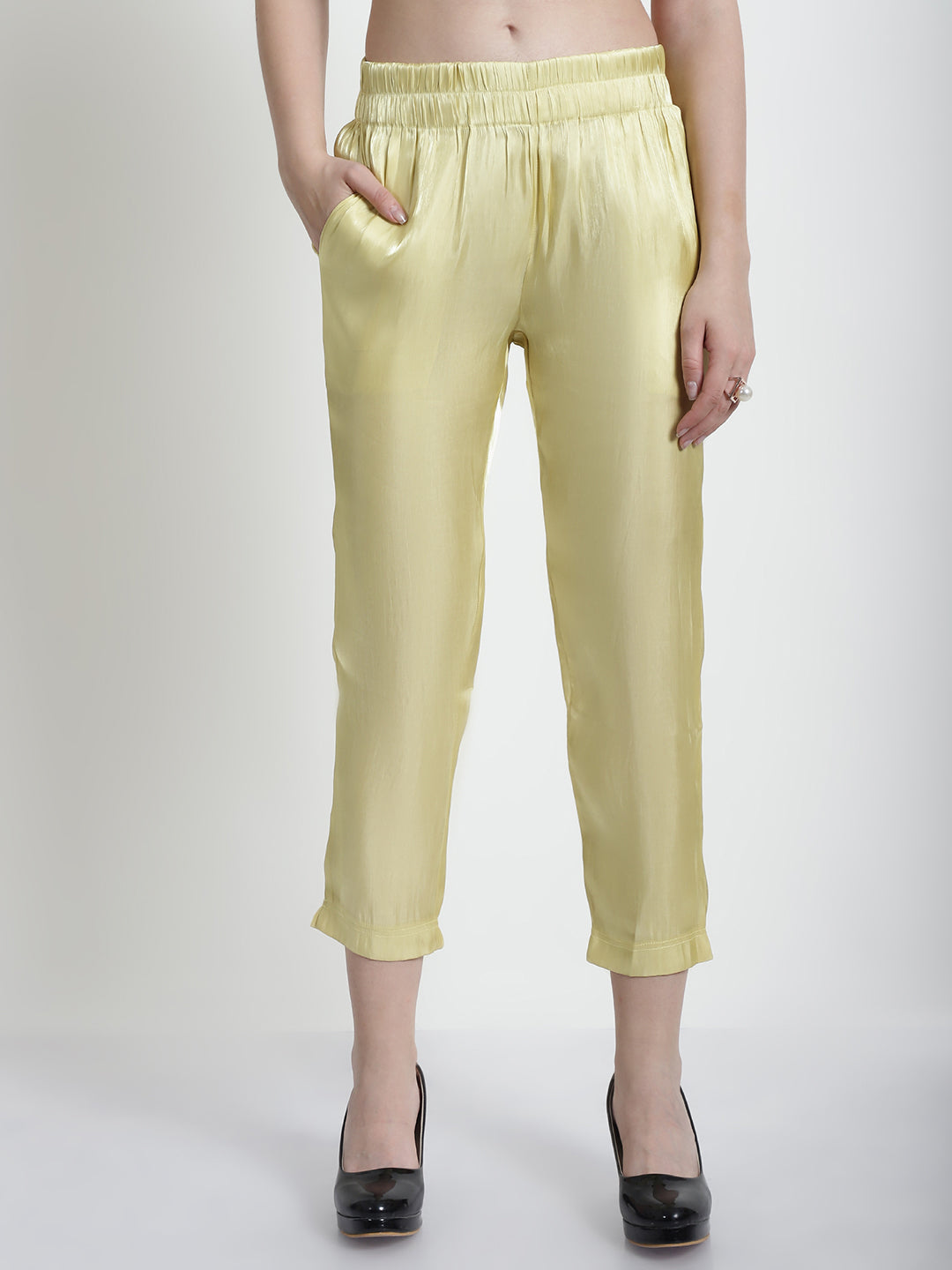 Buy Yellow Trou Pants Online - Chique