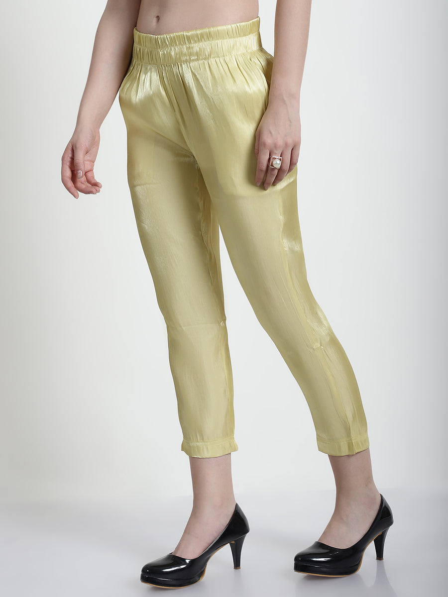Buy Yellow Trou Pants Online - Chique