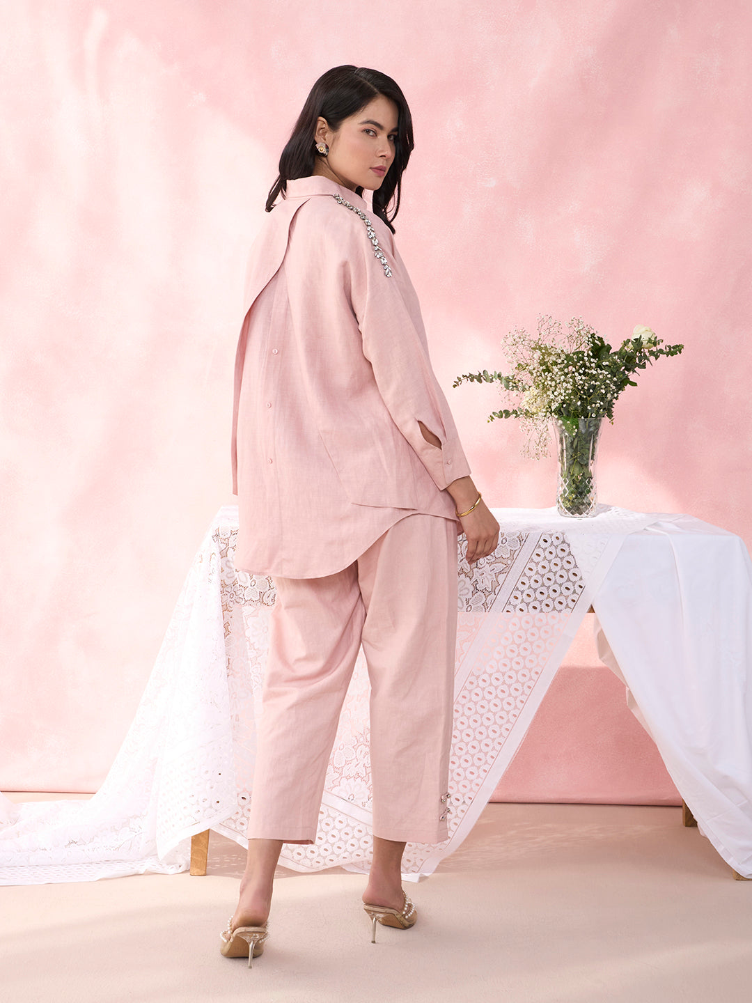 Buy Blush Axis Shirt Online - Chique