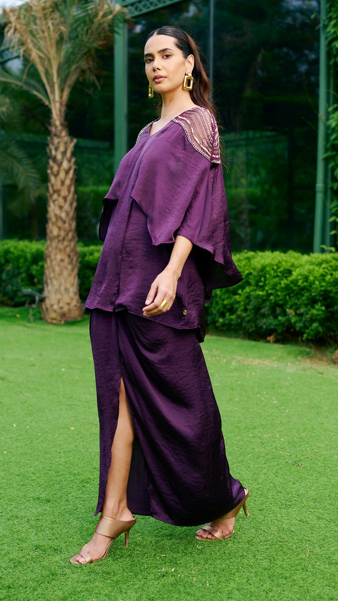 Buy PURPLE GINGER TOP Online - Chique