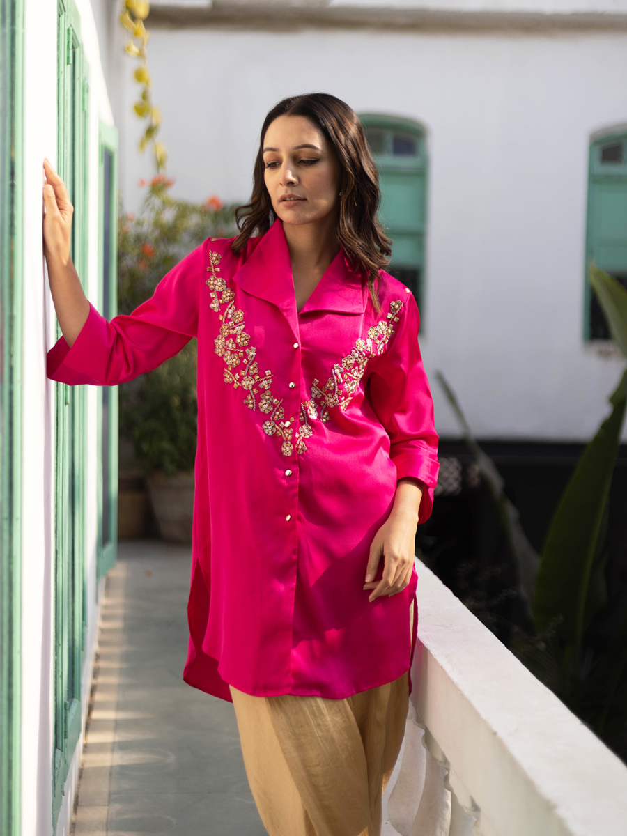 Buy Rani Bejeweled Shirt Online - Chique