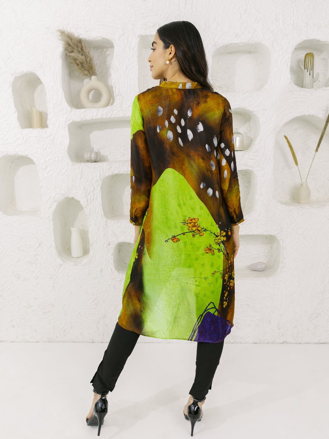 Buy Amala Green Woodland Tunic Online - Chique